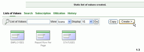 使用 Oracle Application Express 创建和运行应用程序