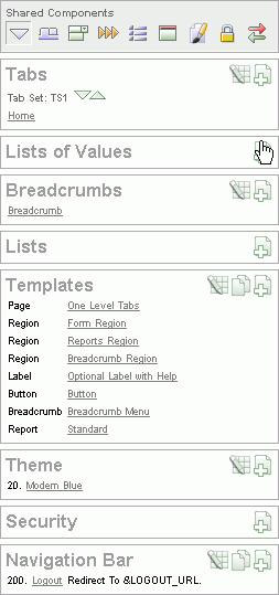 使用 Oracle Application Express 创建和运行应用程序