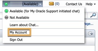My Oracle Support
