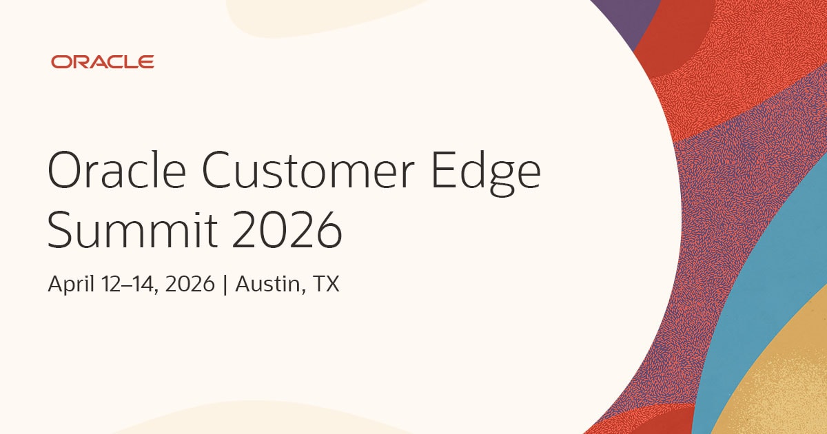 Oracle Customer Edge Summit