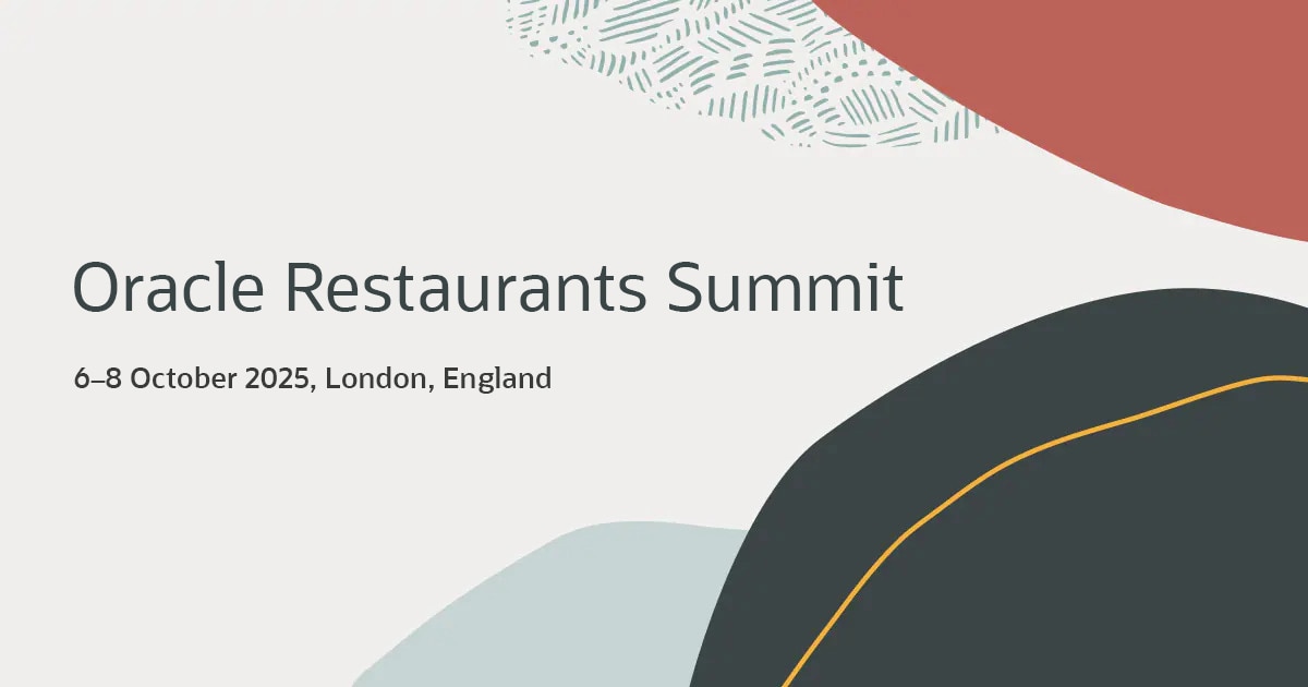 Oracle Restaurants Summit | Oracle United Kingdom