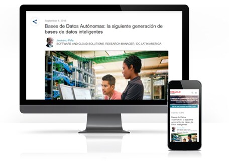 Tenga un TI más estratégico con la primera base de datos autónoma del mundo