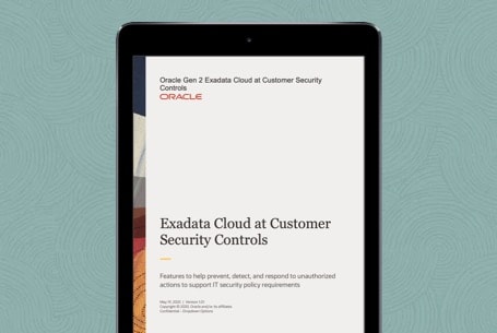Oracle Exadata Cloud At Customer | Oracle