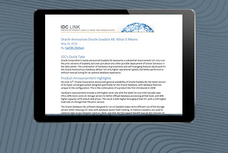 Exadata Database Machine | Oracle