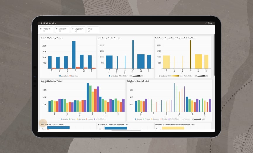 Mobile Application For Analytics Oracle 대한민국