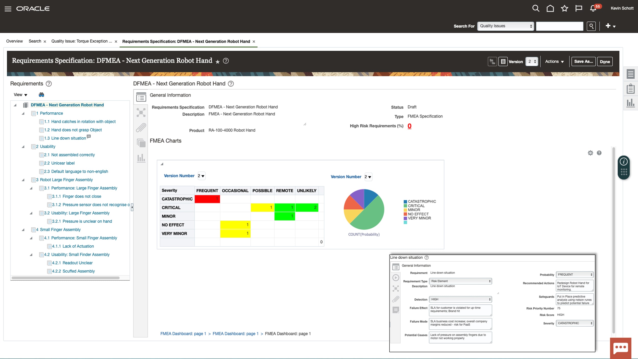 Product Tour—Oracle Fusion Cloud Quality Management