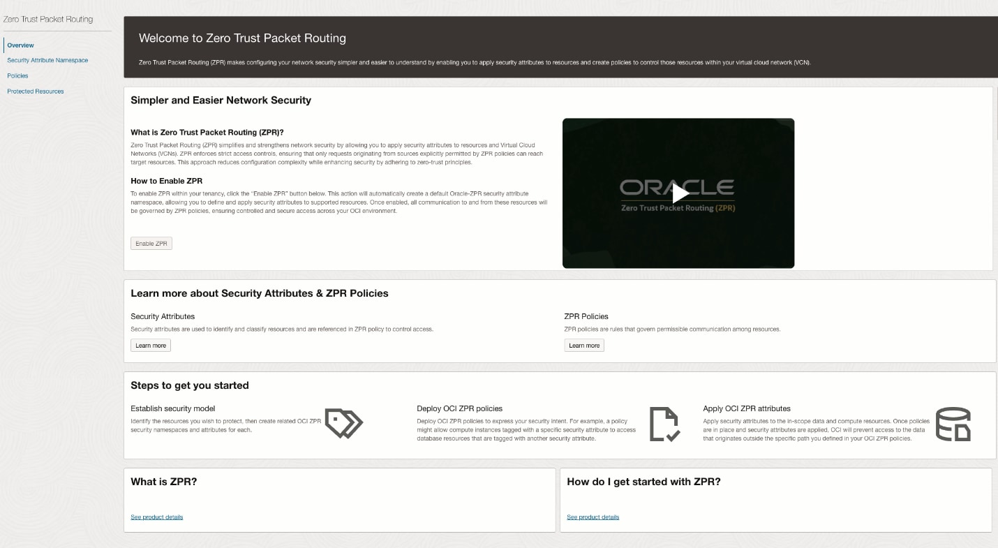 Zero Trust Packet Routing Oracle