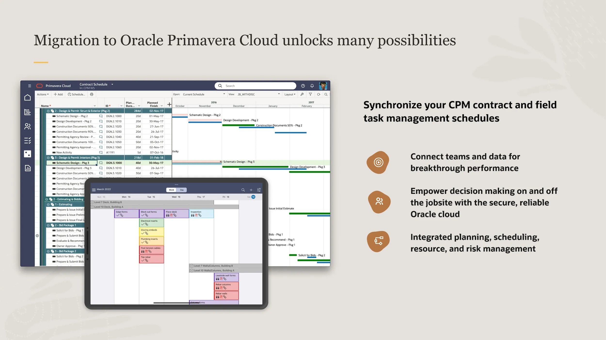 Primavera P6 Enterprise Project Portfolio Management | Oracle United ...