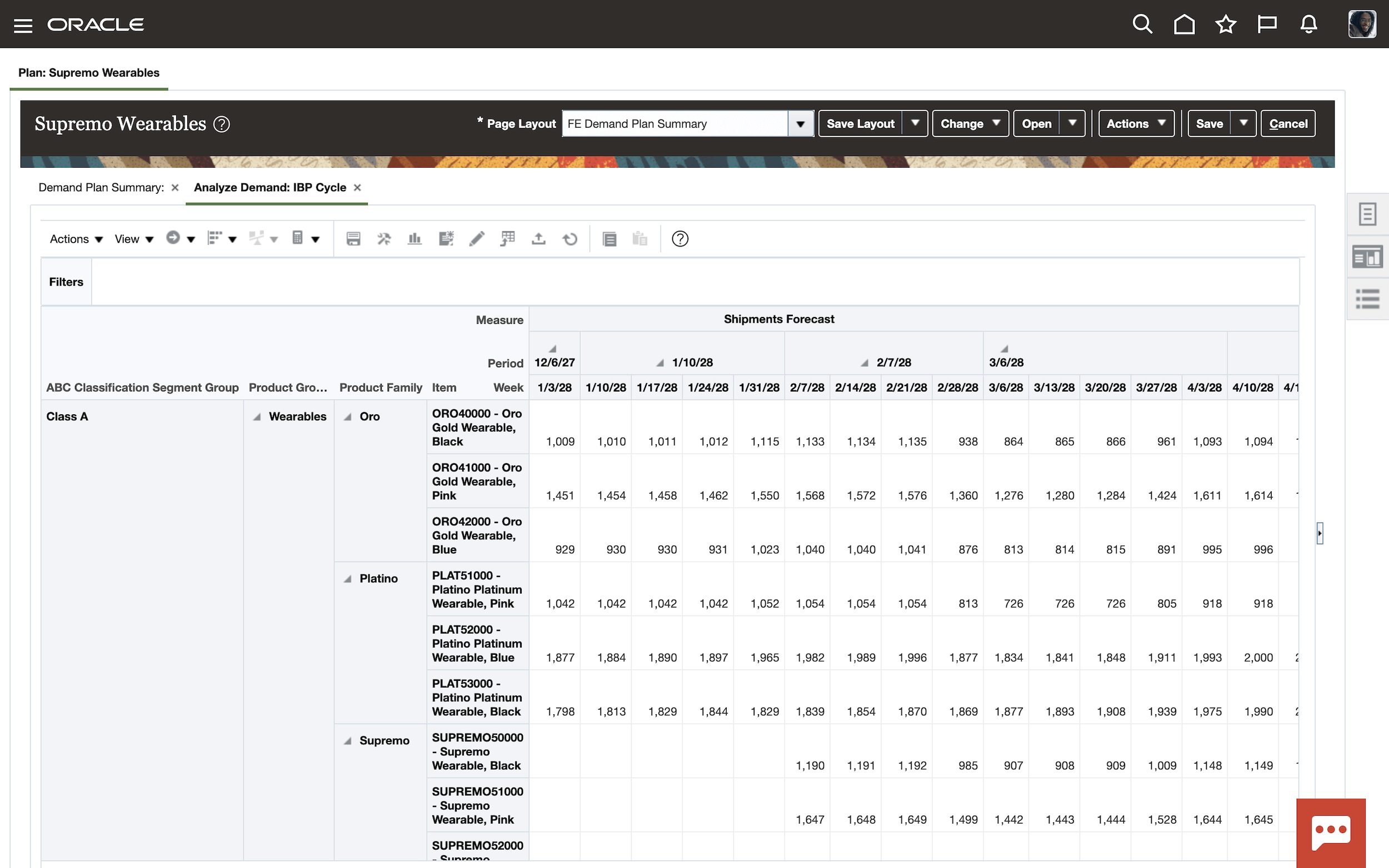 Oracle Fusion Cloud Demand Management Product Tour