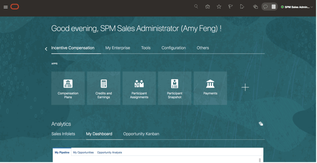Incentive Compensation Oracle