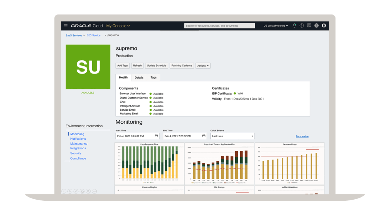 B2C service platform features and benefits | CX | Oracle