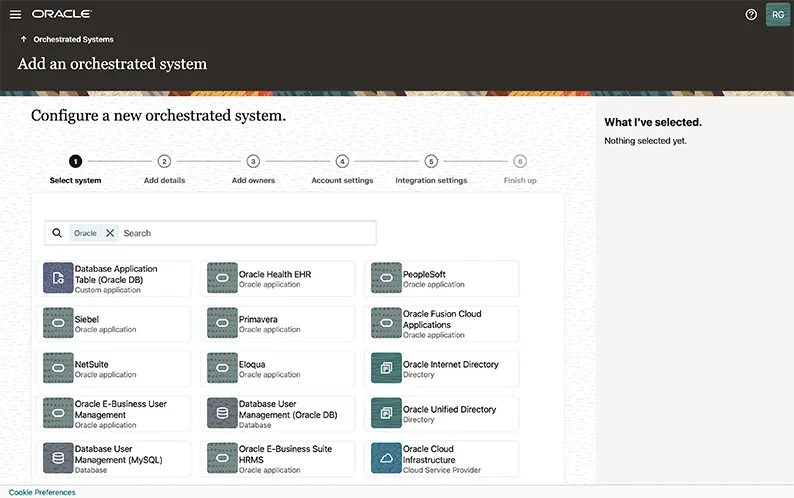 Access Governance Features Oracle