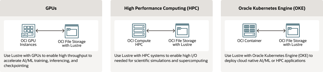 File Storage With Lustre Oracle