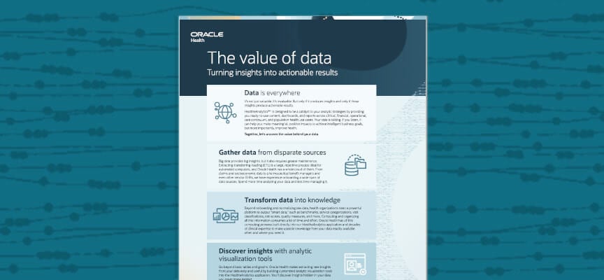 Reporting and Analytics | Oracle Health