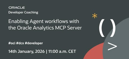 Free Developer Coaching Clinics | Oracle Europe