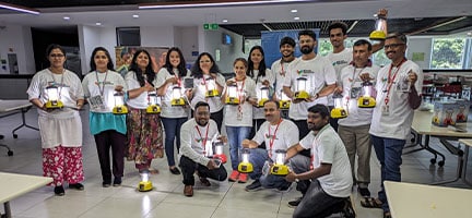 Volunteers—Corporate Social Responsibility Report | Oracle India