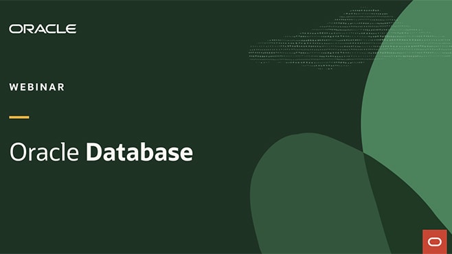 Webinars Oracle: Assista a Conteúdos Exclusivos e Aprenda com Especialistas em Tecnologia ...