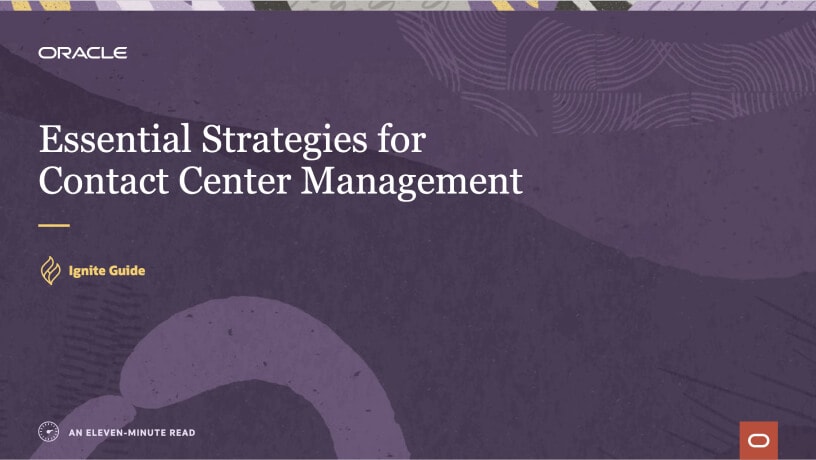 Service Center—Contact center software | CX | Oracle