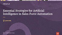 Sales Force Automation | CX | Oracle