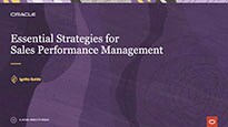 Sales Performance Management | CX | Oracle