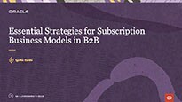 Subscription Management | CX | Oracle