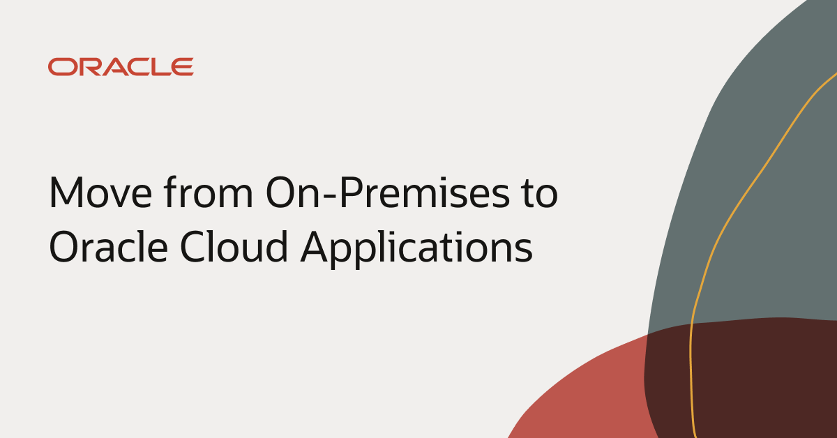 On-premises to Cloud | Oracle APAC