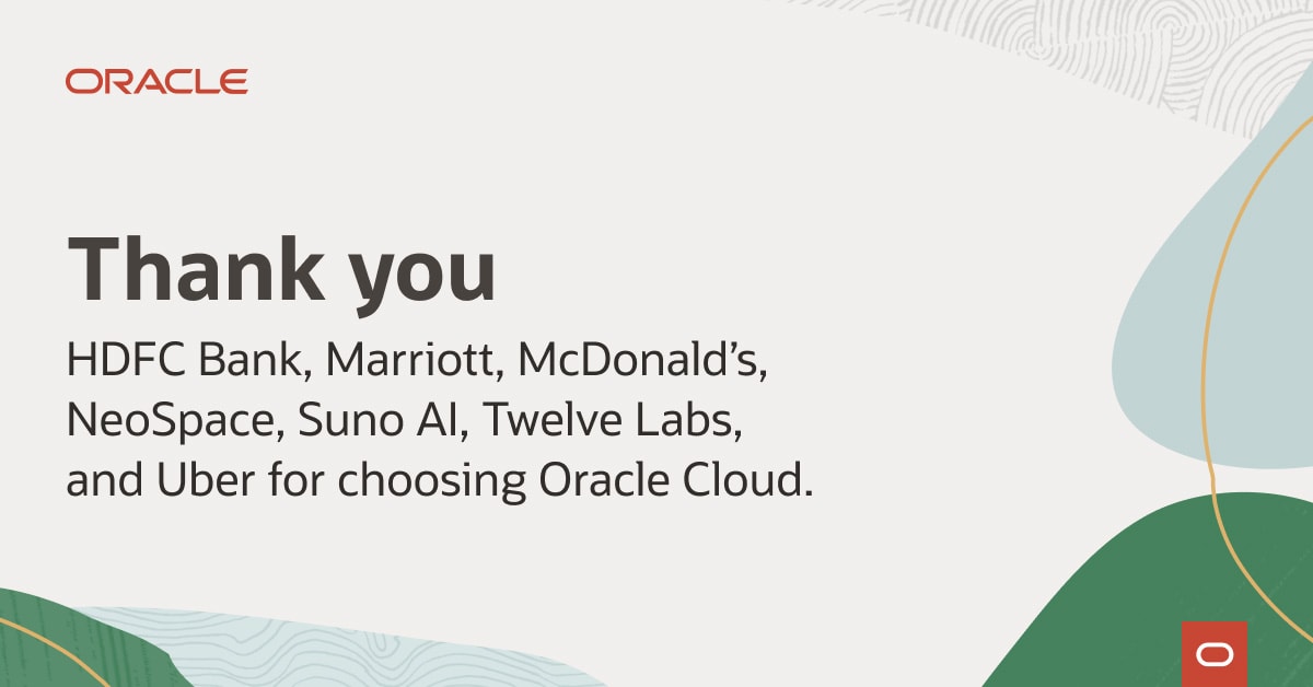 Oracle Q3FY24 Earnings Customer Highlights