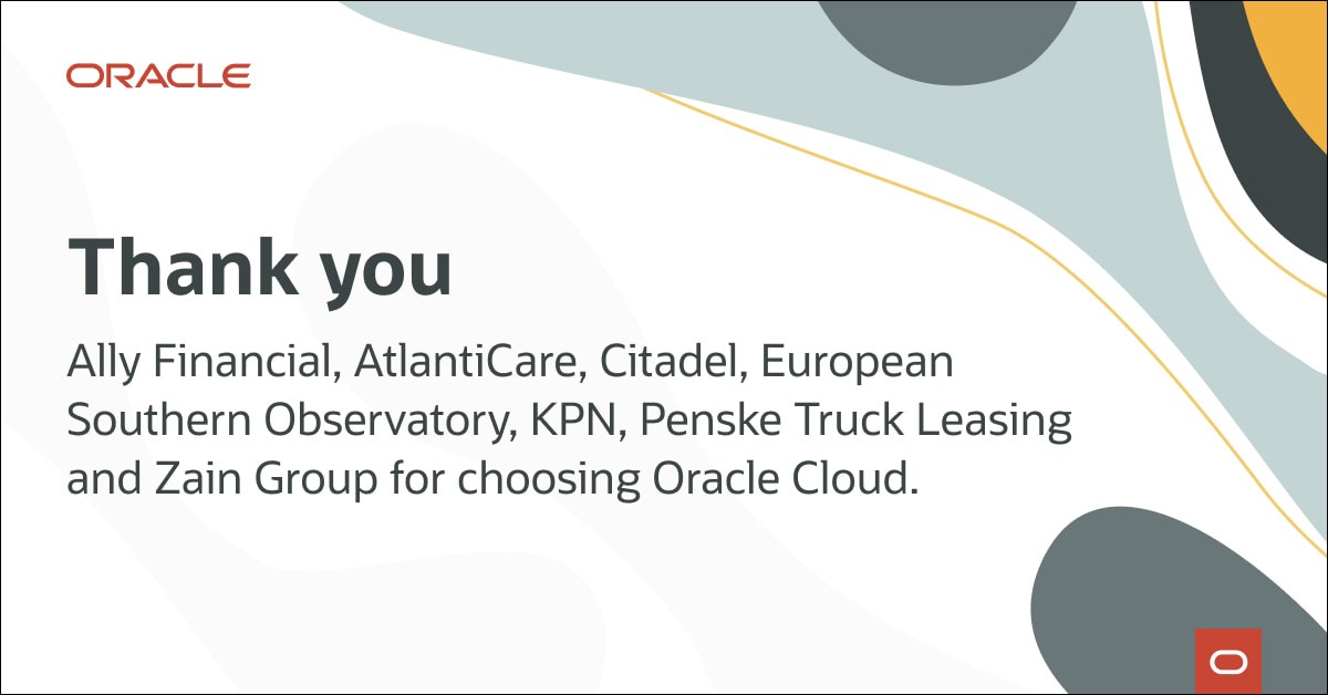 Oracle Q3FY25 Earnings Customer Highlights | Oracle United Arab Emirates