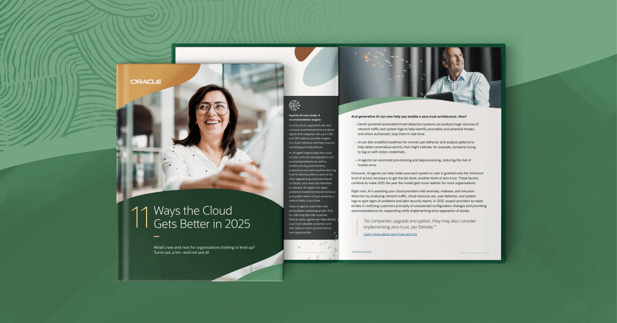 Level Up Your Cloud Strategy: 11 Essential Trends for 2025 | Oracle