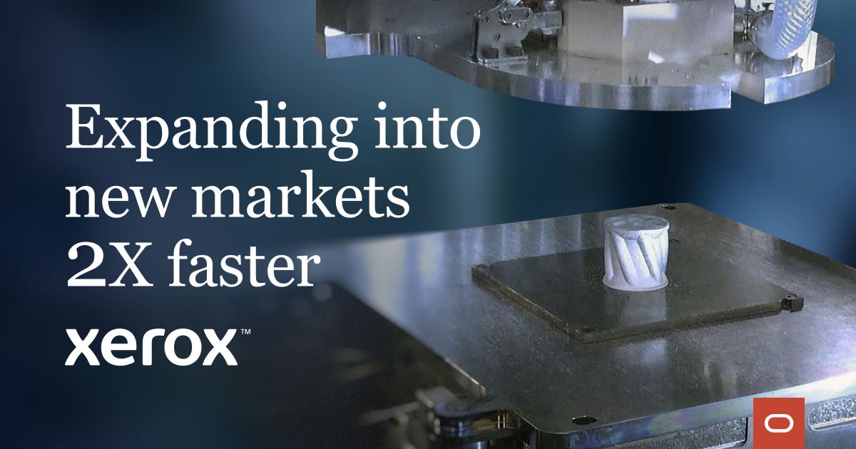 Xerox Speeds Innovation to Market with Oracle Cloud