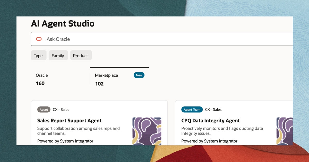 Oracle lance la Marketplace d’agents d’IA Fusion Applications pour accélérer l’adoption de l’IA ...