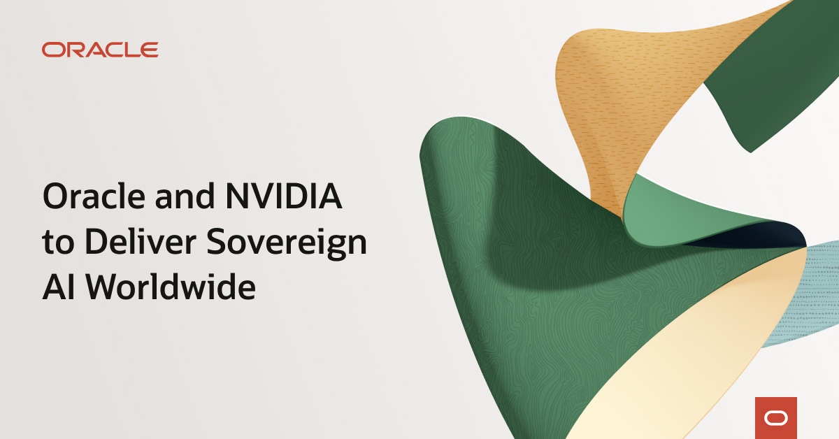 Oracle e NVIDIA fornecerão inteligência artificial soberana globalmente | Oracle Brasil