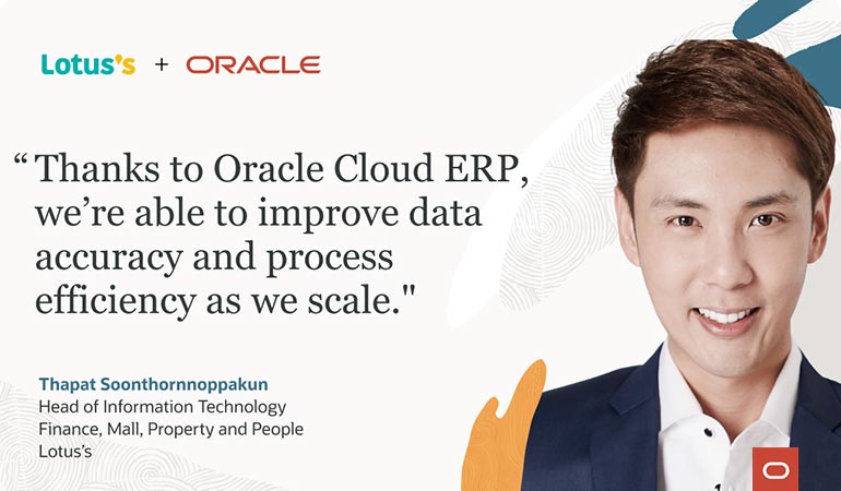 Lotus’s selects Oracle Fusion Cloud ERP to modernize Finance Operations and Drive Innovation ...