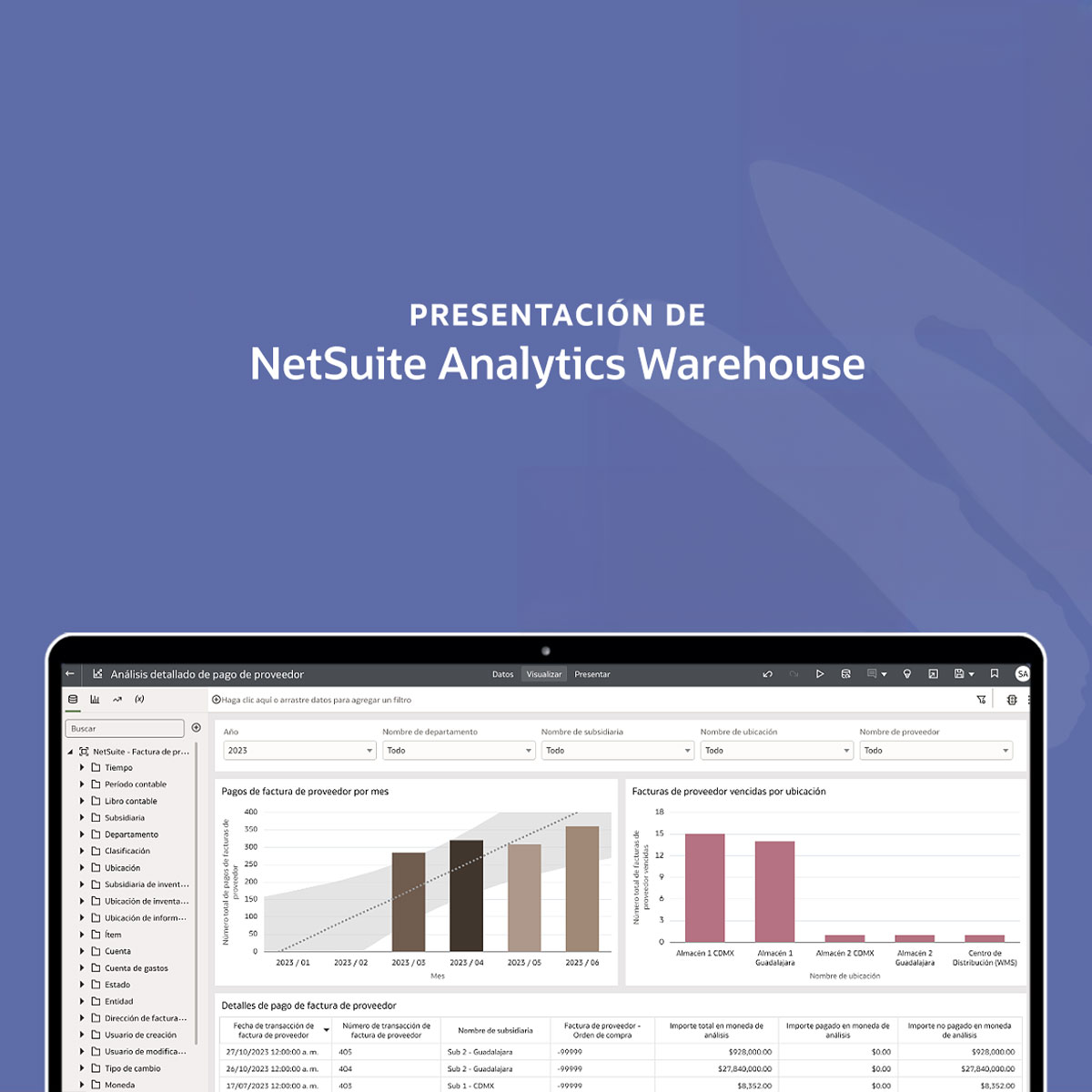 NetSuite Analytics Warehouse ayuda a las empresas de México a ...