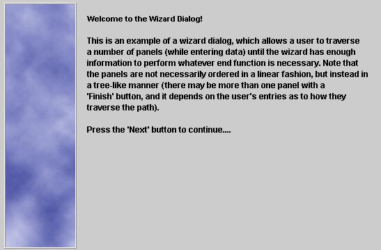 Creating Wizard Dialogs with Java Swing