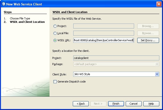 GlassFish and MySQL, Part 3: Creating and Using a Web Service