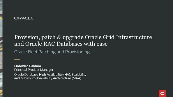 Fleet Patching & Provisioning | Oracle