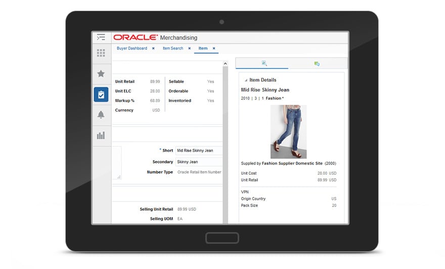 Oracle Retail Merchandising System | Oracle