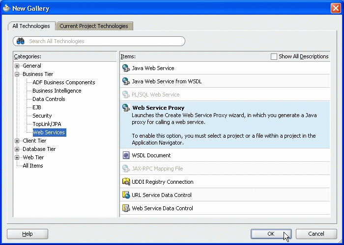 Calling a Web service from Oracle Forms 11g