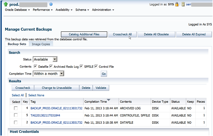 Back Up a Thousand Databases using Enterprise Manager Cloud Control 12c