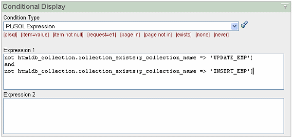 Application Express: How To build multi row insert and update forms
