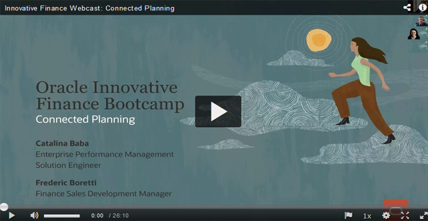Oracle Innovative Finance Webcast: Connected Planning