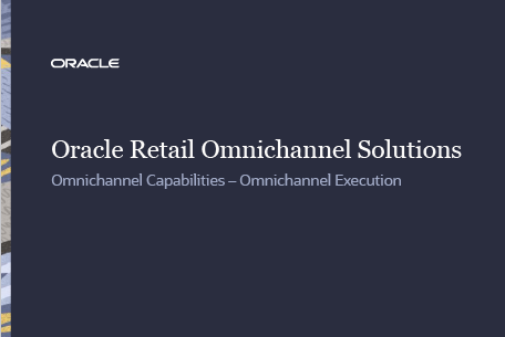 Oracle Retail RACK | Solutions & Best Practices