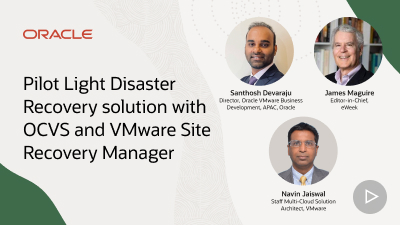 Estate Modernization: A Journey to Oracle Cloud Infrastructure