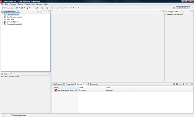 Jumpstart for Oracle Service Bus Development