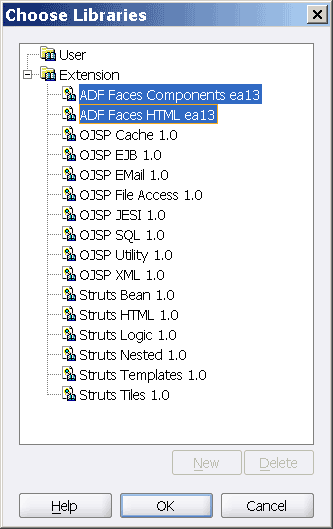 Using Oracle ADF Faces in Existing JSF Applications