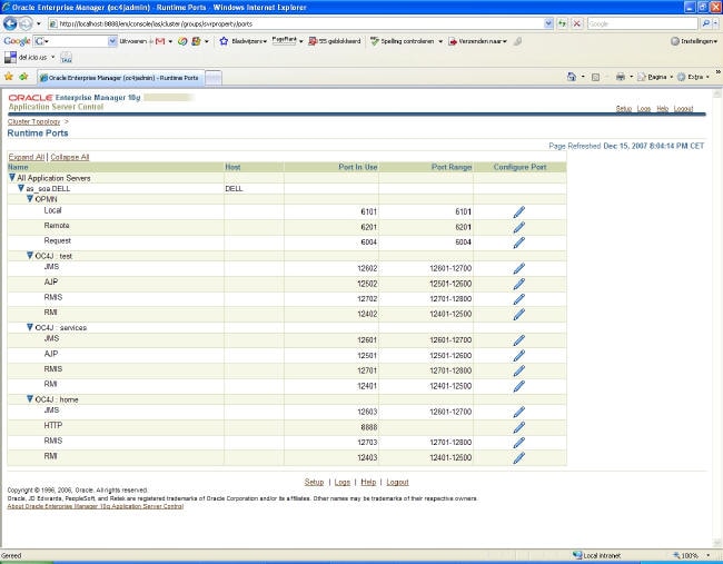 Setup: Oracle SOA Suite and Oracle Database XE