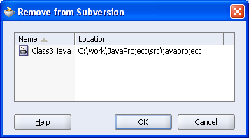 Using JDeveloper with Subversion