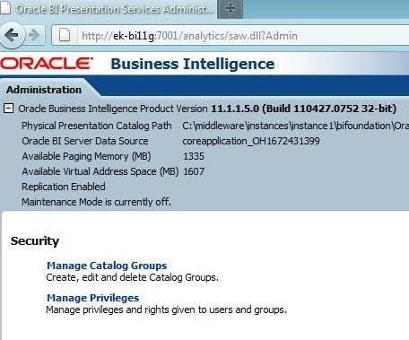 Article: Migrating Oracle Discoverer Data to Oracle Business Intelligence 11g