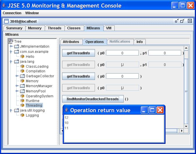 Using JConsole to Monitor Applications